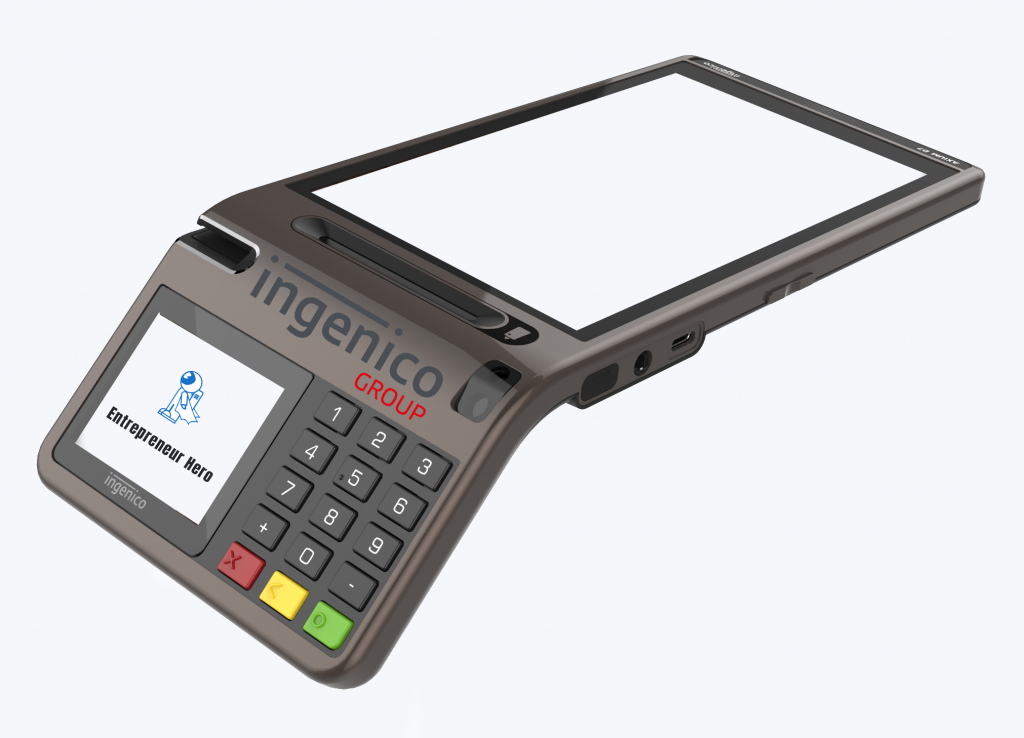 Ingenico - leader des terminaux de paiement - Entrepreneur Hero