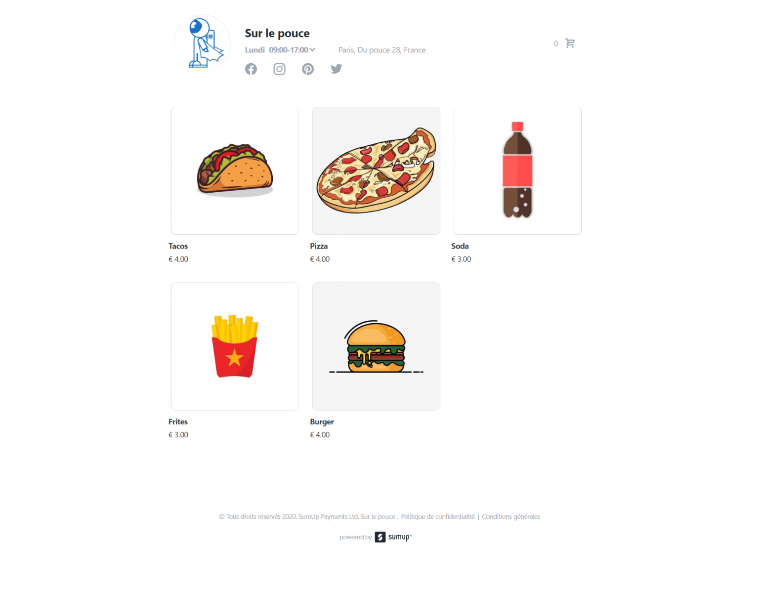 Créer sa boutique en ligne avec l’offre E-shop SumUp - Entrepreneur Hero