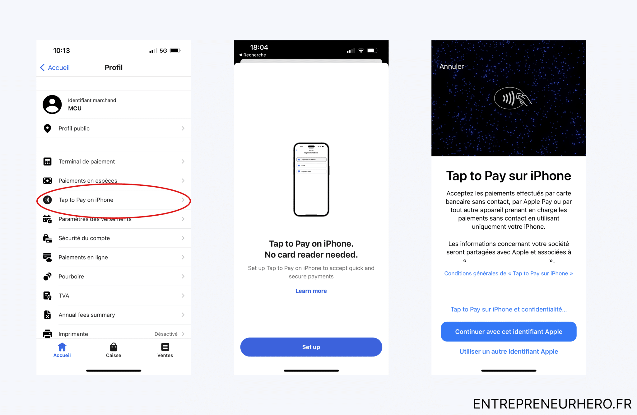 Tap To Pay SumUp : Avis et test complet - Entrepreneur Hero